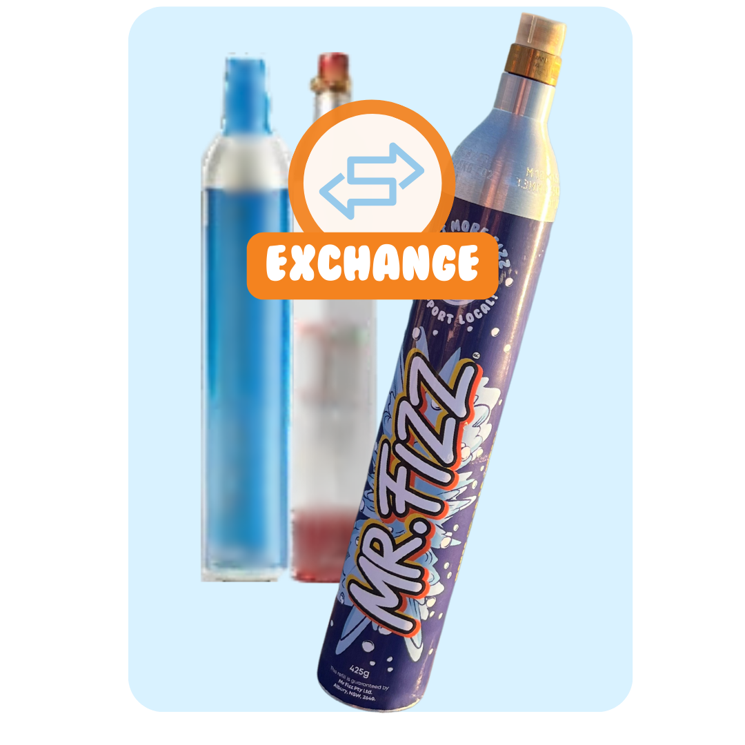 Soda Gas Refill | Mr Fizz | Delivered Soda Maker Gas | Mr Fizz